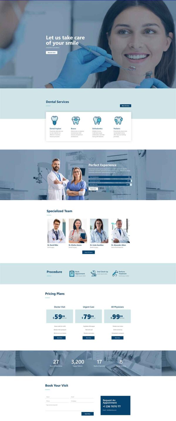 Website Live Demo Gallery Samples | The Webdesigns Group